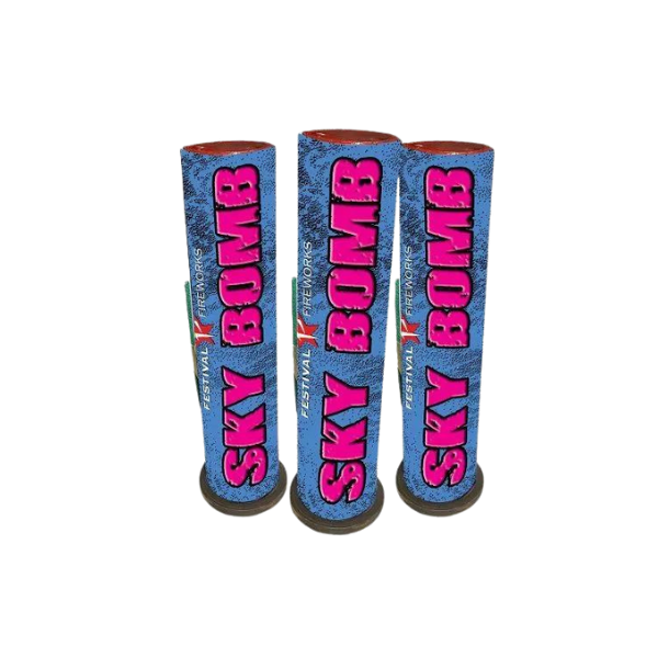 Sky Bomb 3-pack :: www.fyrverkerigrossen.se
